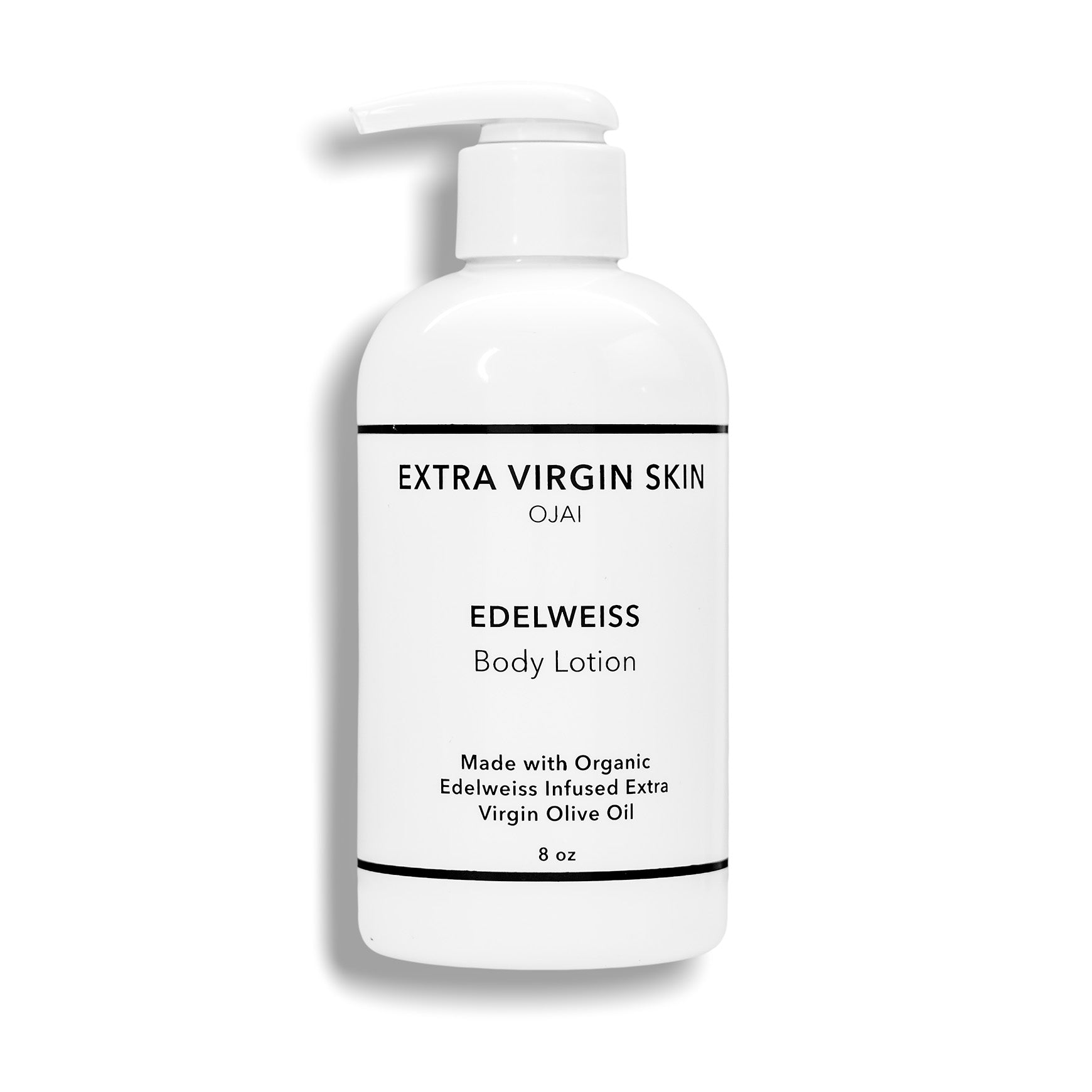 Organic Edelweiss Body Lotion – Extra Virgin Skin